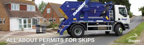 All about permits for skips - Rabbit Skip Hire